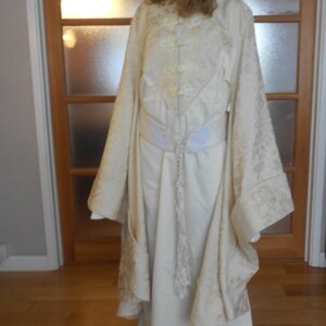 Saruman Tunic. LOTR Cosplay. Ivory Damask and Cotton Robe. - Etsy
