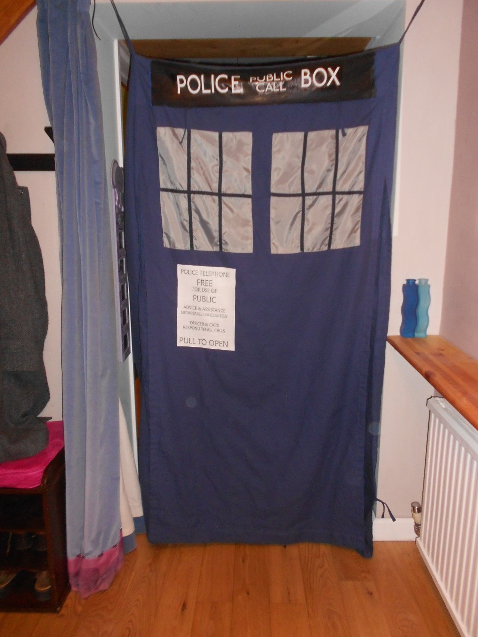 TARDIS Tablecloth Playhouse. Wardrobe Cover. Dual-purpose | Etsy