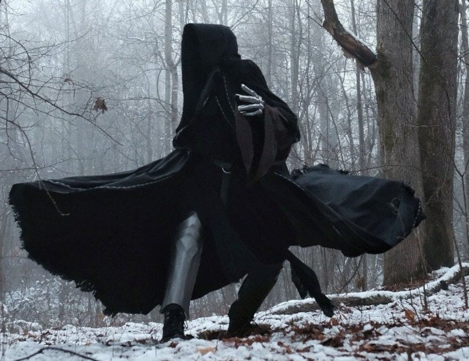 The Nazgûl Outfit. Ringwraith Robes Black Rider Gowns. LOTR | Etsy