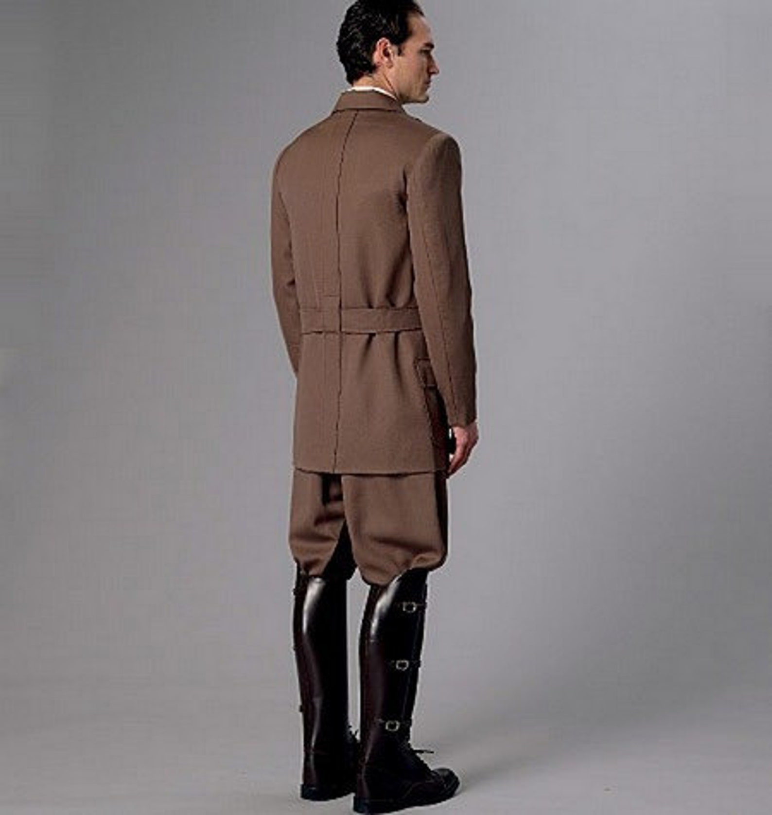 Custom Order Men's Norfolk Suit. Edwardian-Style Men's | Etsy