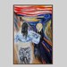The Scream Contemporary Remastered Art Edvard Munch Modern - Etsy