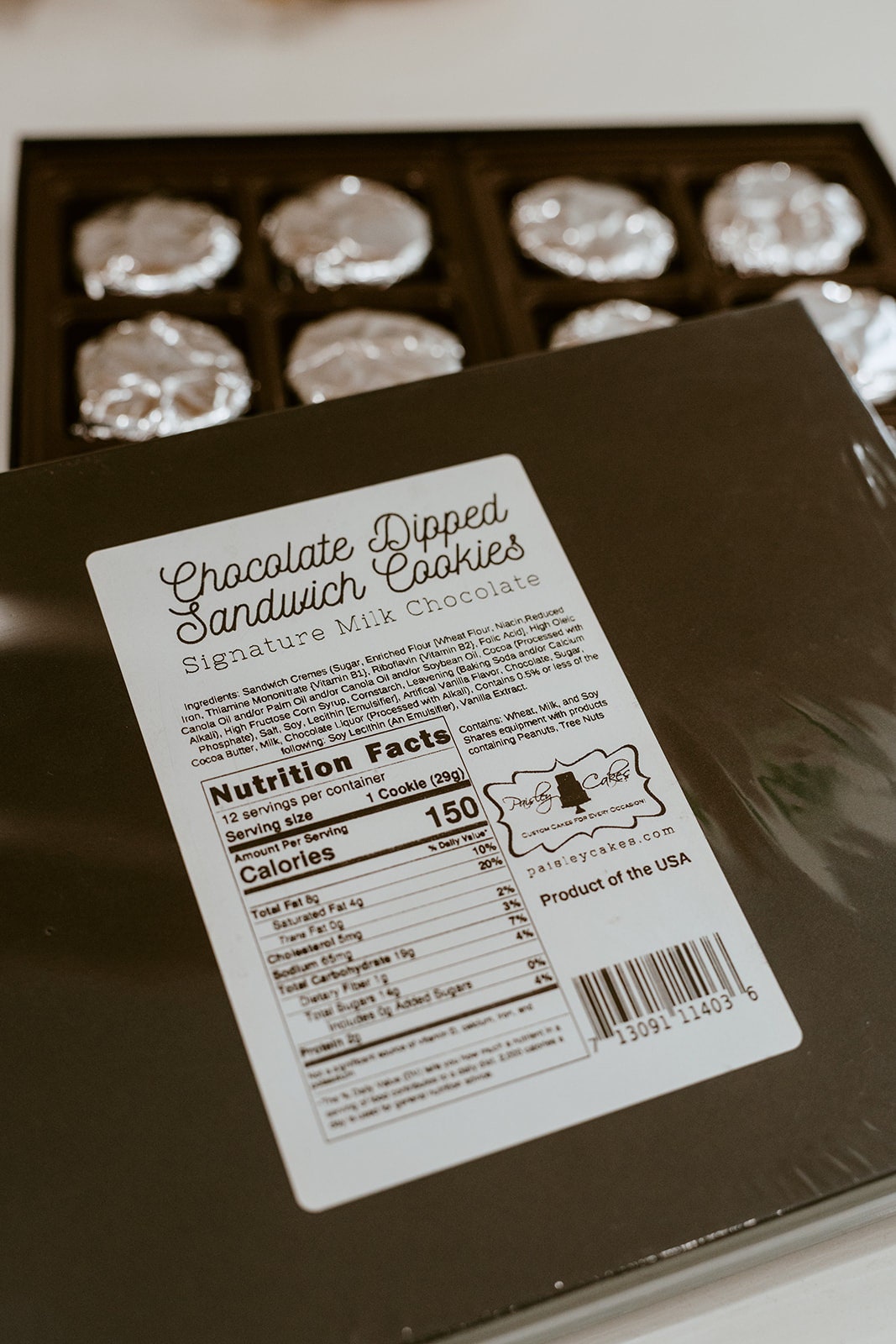 Chocolate Dipped Oreo Cookie Gift Box - Etsy