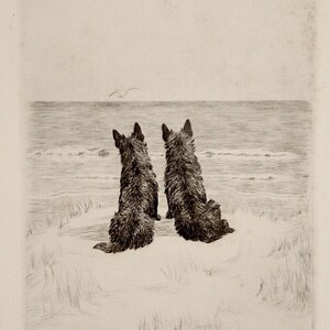 Marguerite Kirmse Original Pencil Signed Drypoint Etching We - Two ...