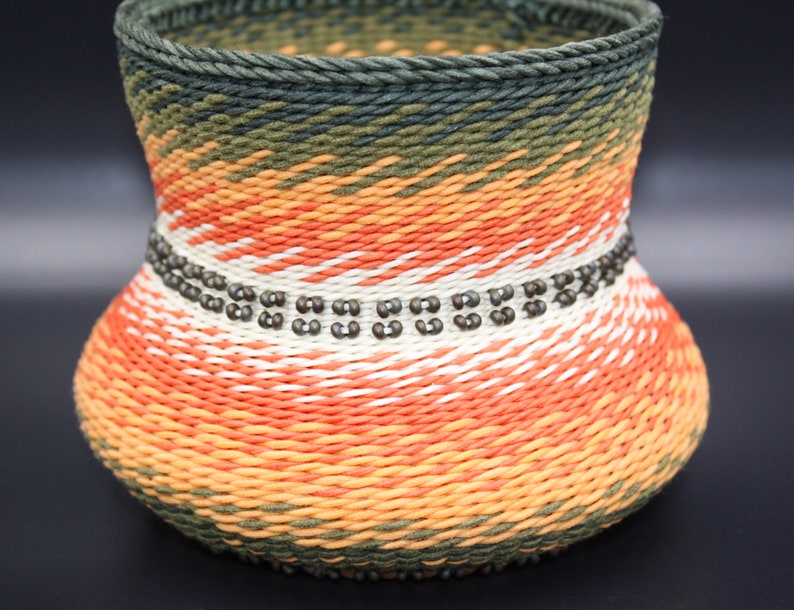 Papaya by Twisted Spokes : Hand Woven Basket, Wall Basket, Decorative ...