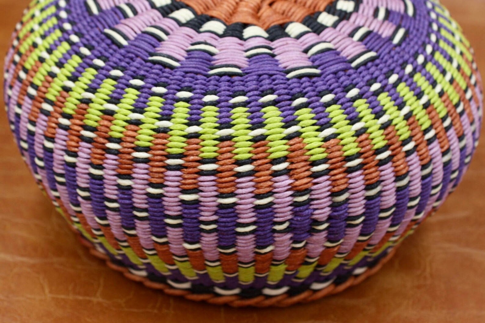 Lavender Fields by Twisted Spokes : Handwoven Basket, Decorative Basket ...