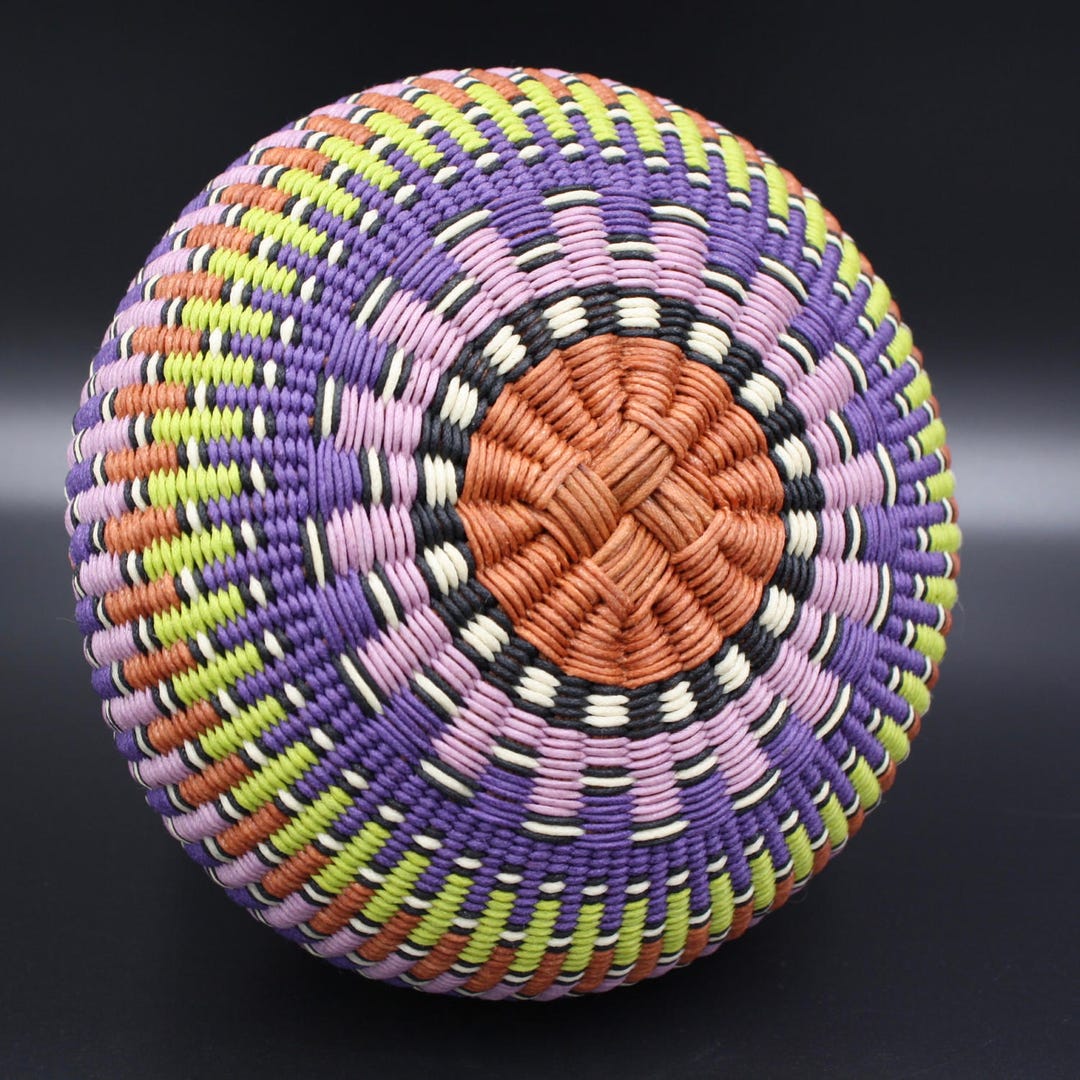 Lavender Fields by Twisted Spokes : Handwoven Basket, Decorative Basket ...