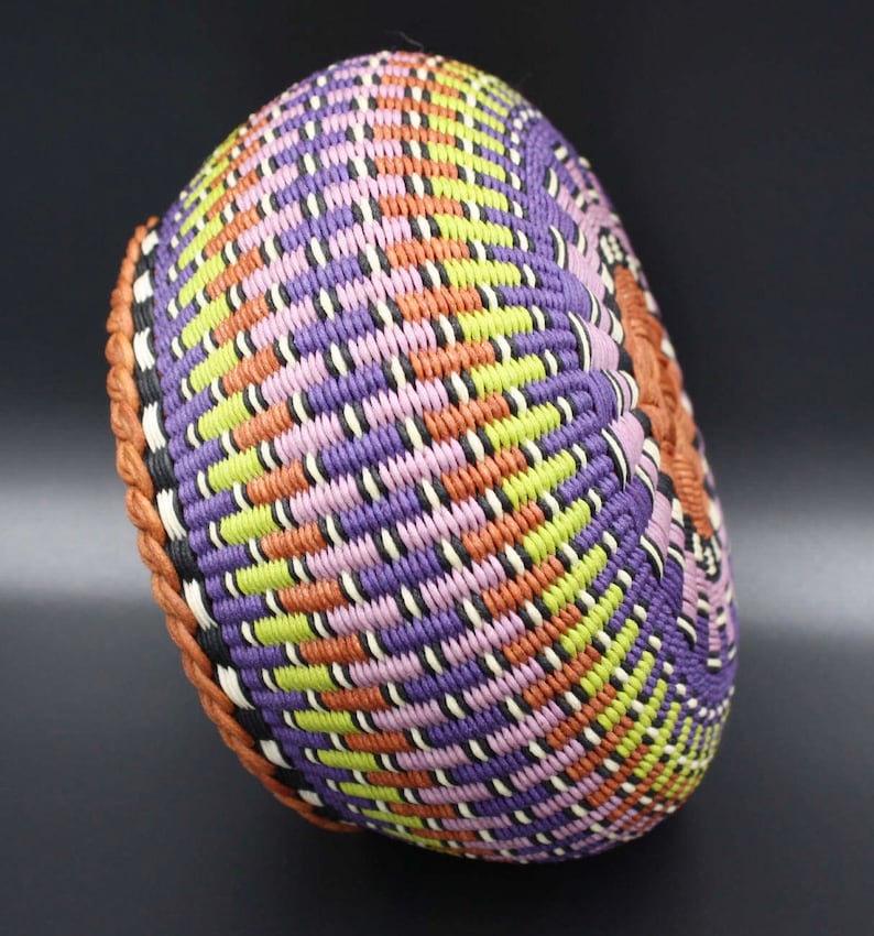 Lavender Fields by Twisted Spokes : Handwoven Basket, Decorative Basket ...