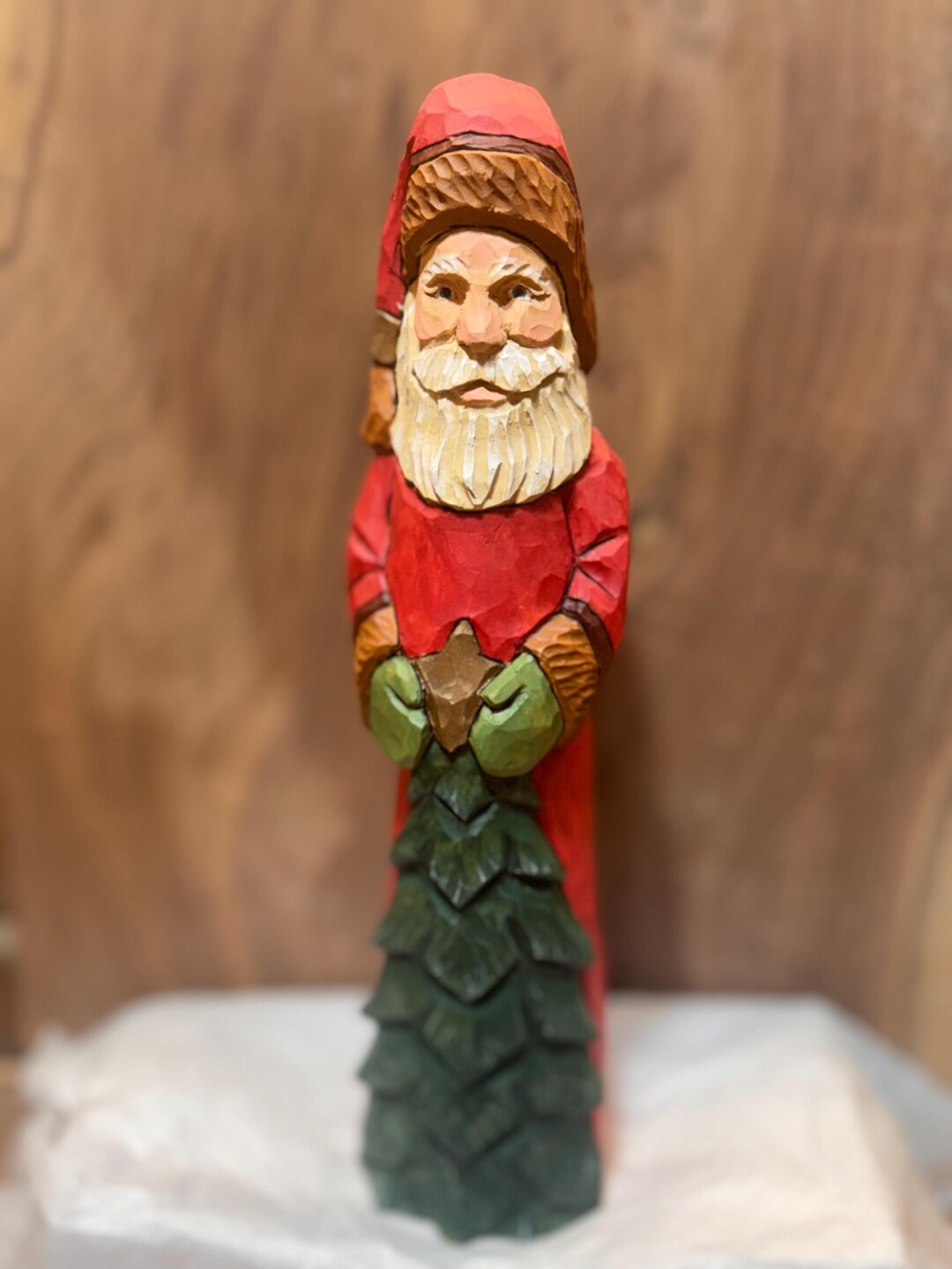 Santa With Tree - Etsy