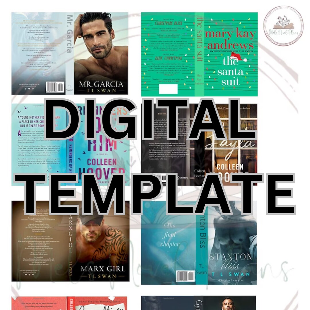 BLANK Mini Book 1.5 X 2 3/8 Cover Template, DIGITAL COPY, Canva Instant ...