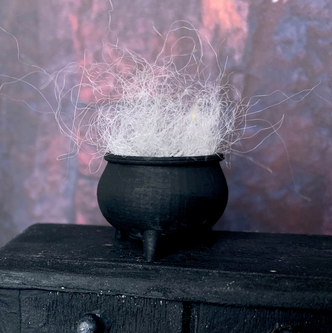 MINIATURE Witch Cauldron Gothic Halloween Decor Spooky - Etsy