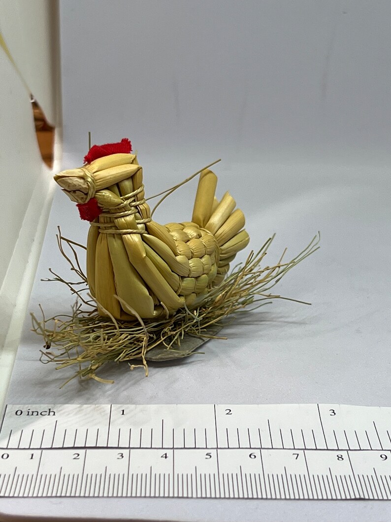 Japanese Folk Art — Straw — Chicken - Etsy