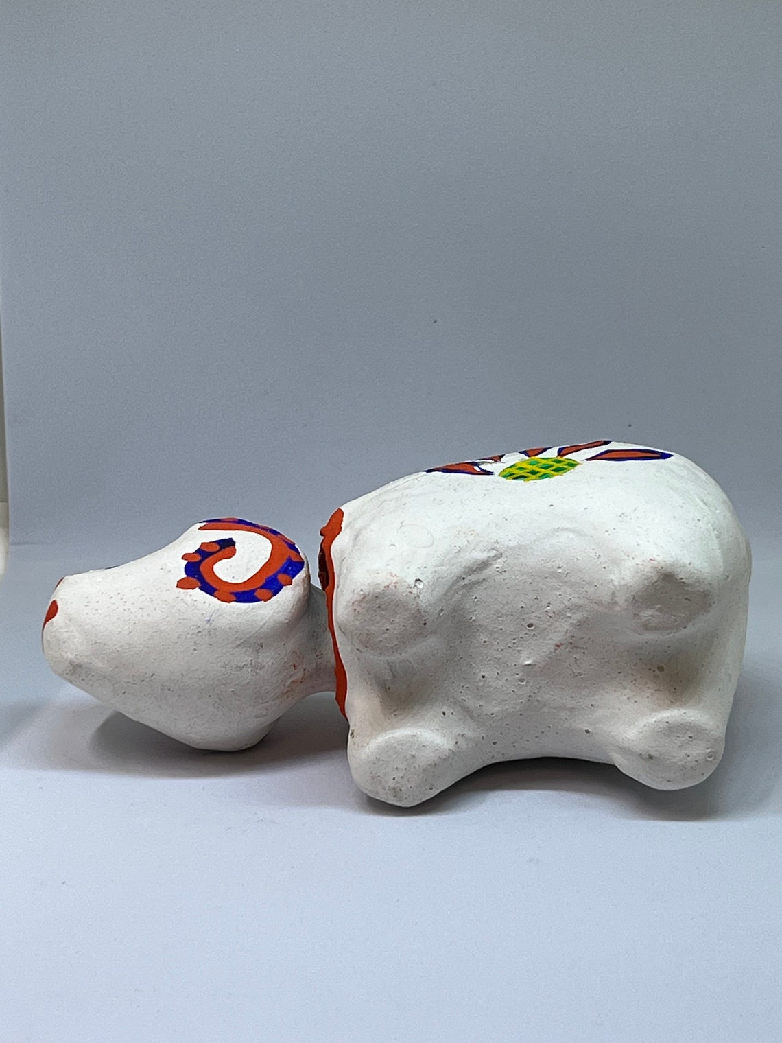 Japanese Folk Art — Papier Mache — Ram With Bobbly Head - Etsy