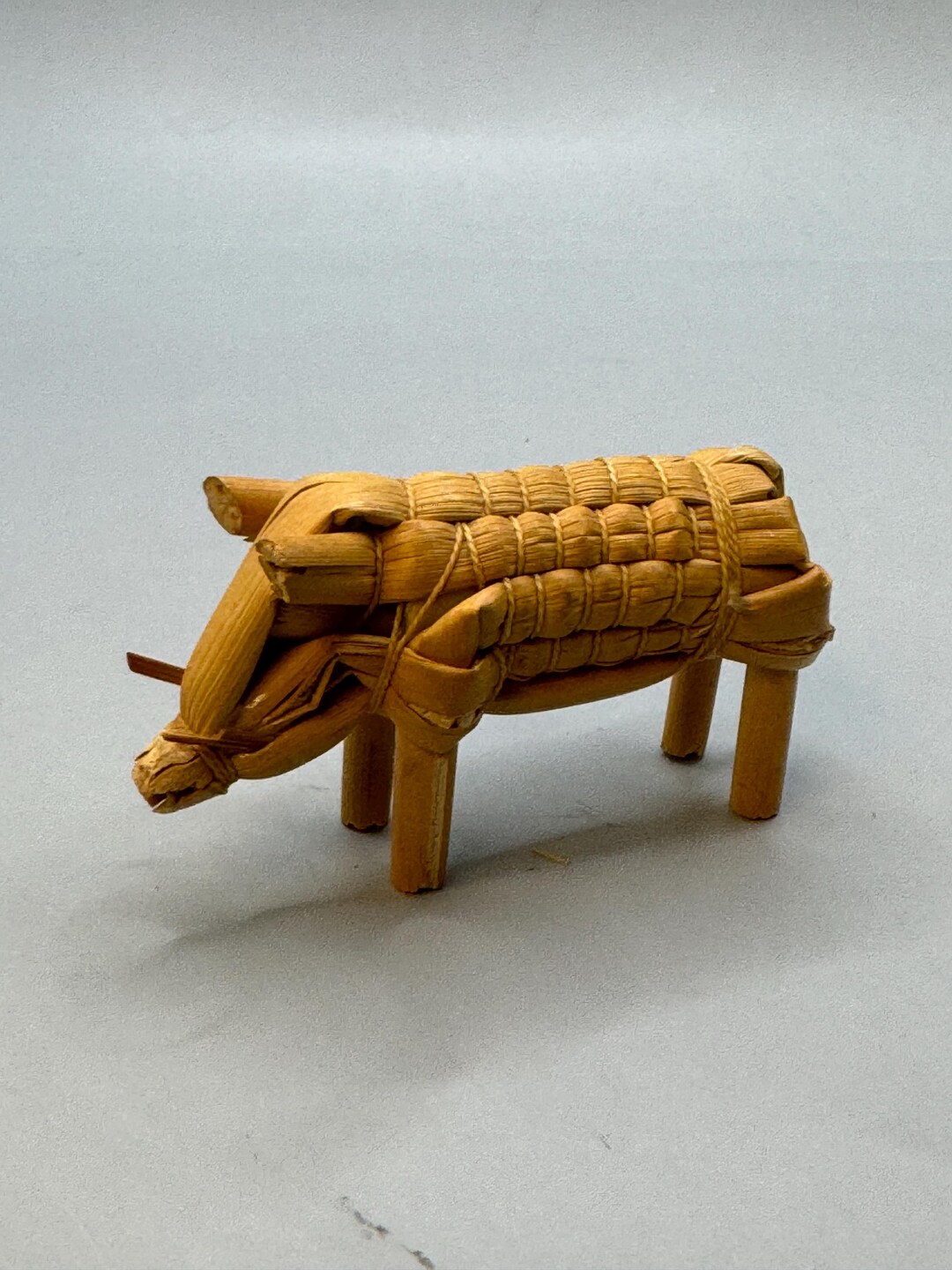 Japanese Folk Art — Straw — Pig/boar - Etsy