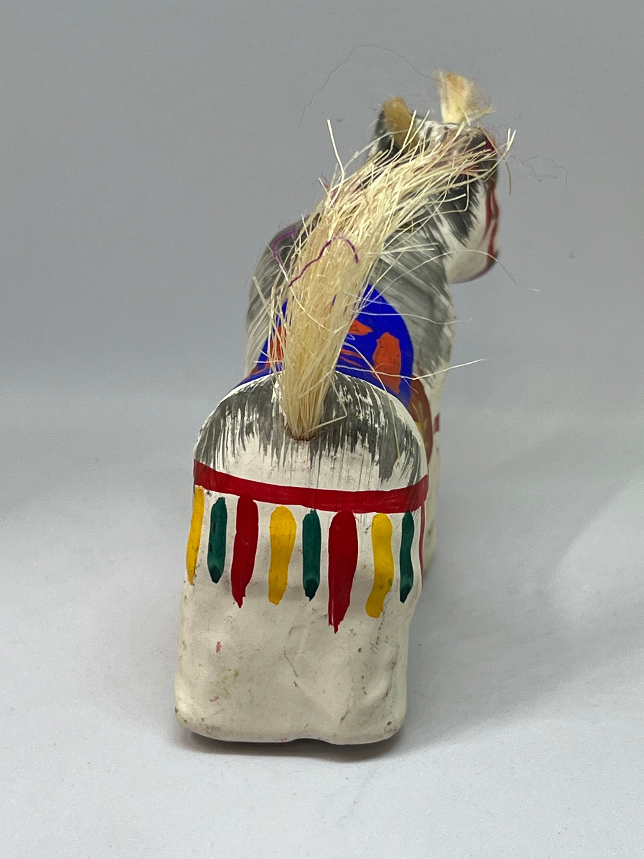 Japanese Folk Art — Papier Mache — White Horse - Etsy