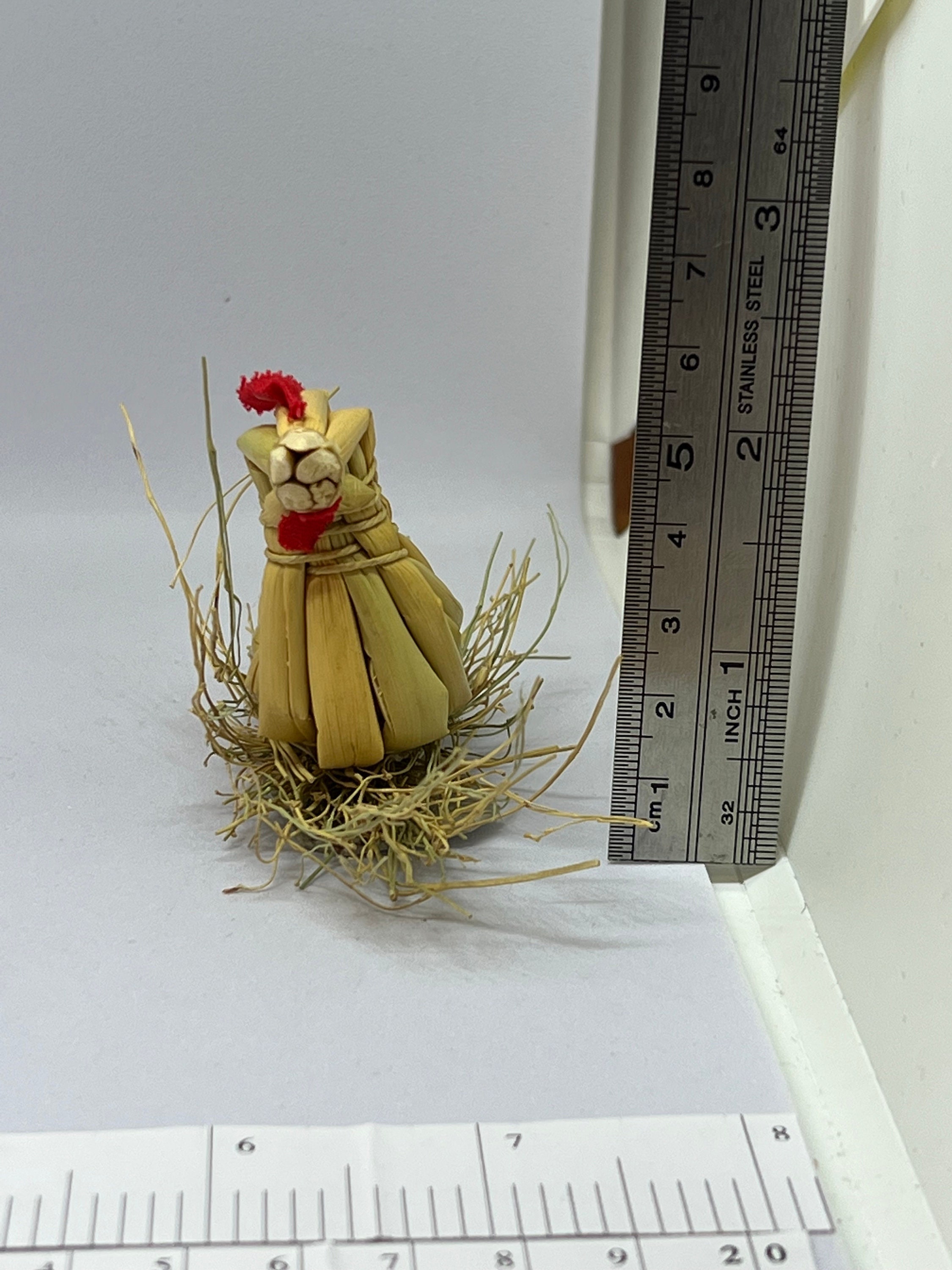 Japanese Folk Art — Straw — Chicken - Etsy