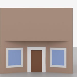 DIY Papercraft Storefront PDF Model - Etsy