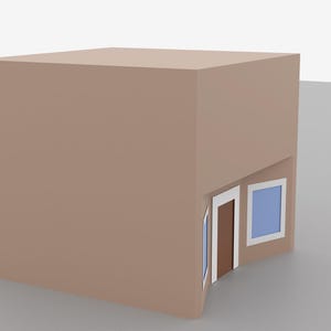 DIY Papercraft Storefront PDF Model - Etsy