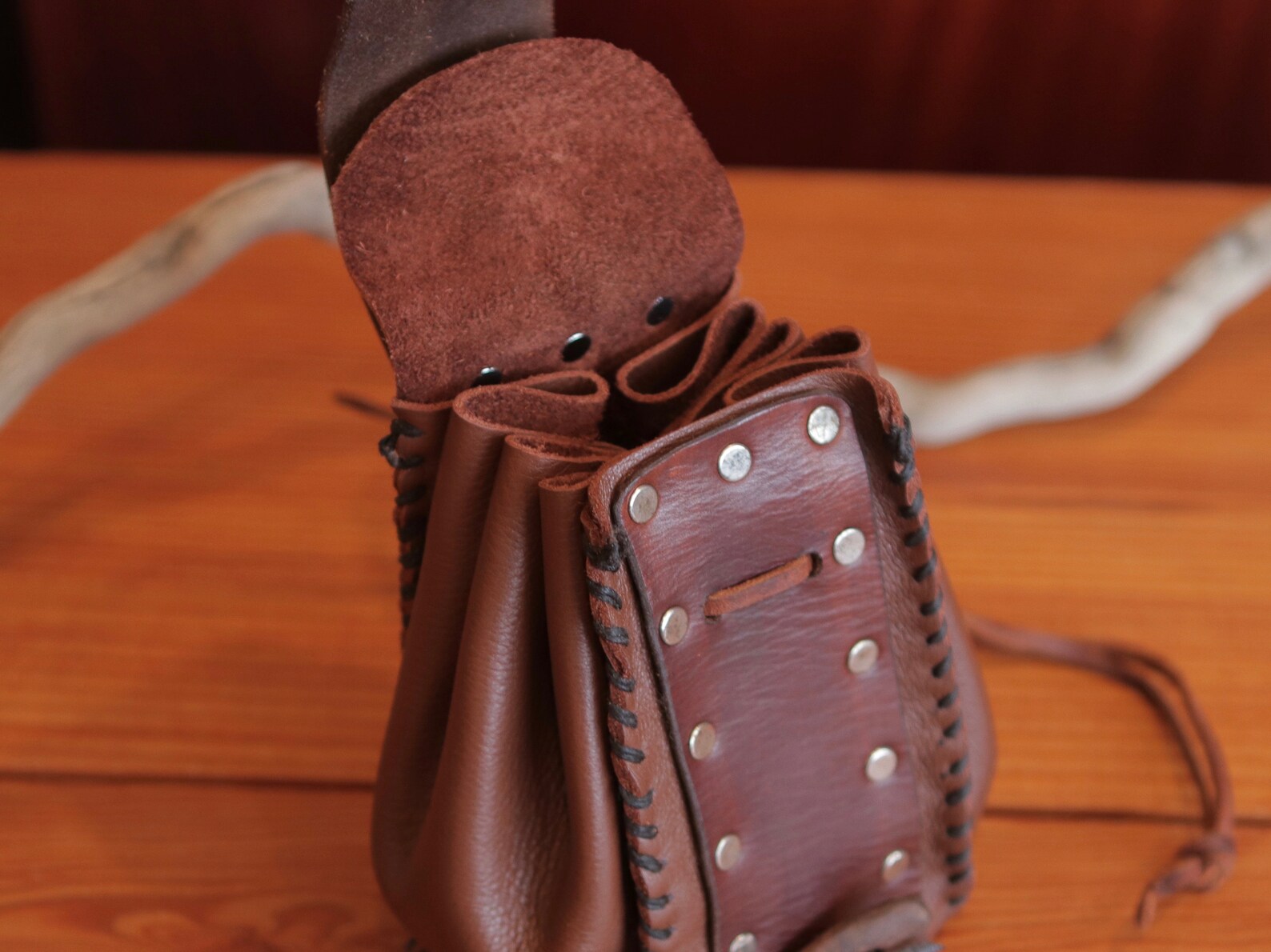 Leather Drawstring Pouch *** DIY Digital Pattern*** - Etsy