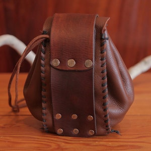 Leather Drawstring Pouch *** DIY Digital Pattern*** - Etsy