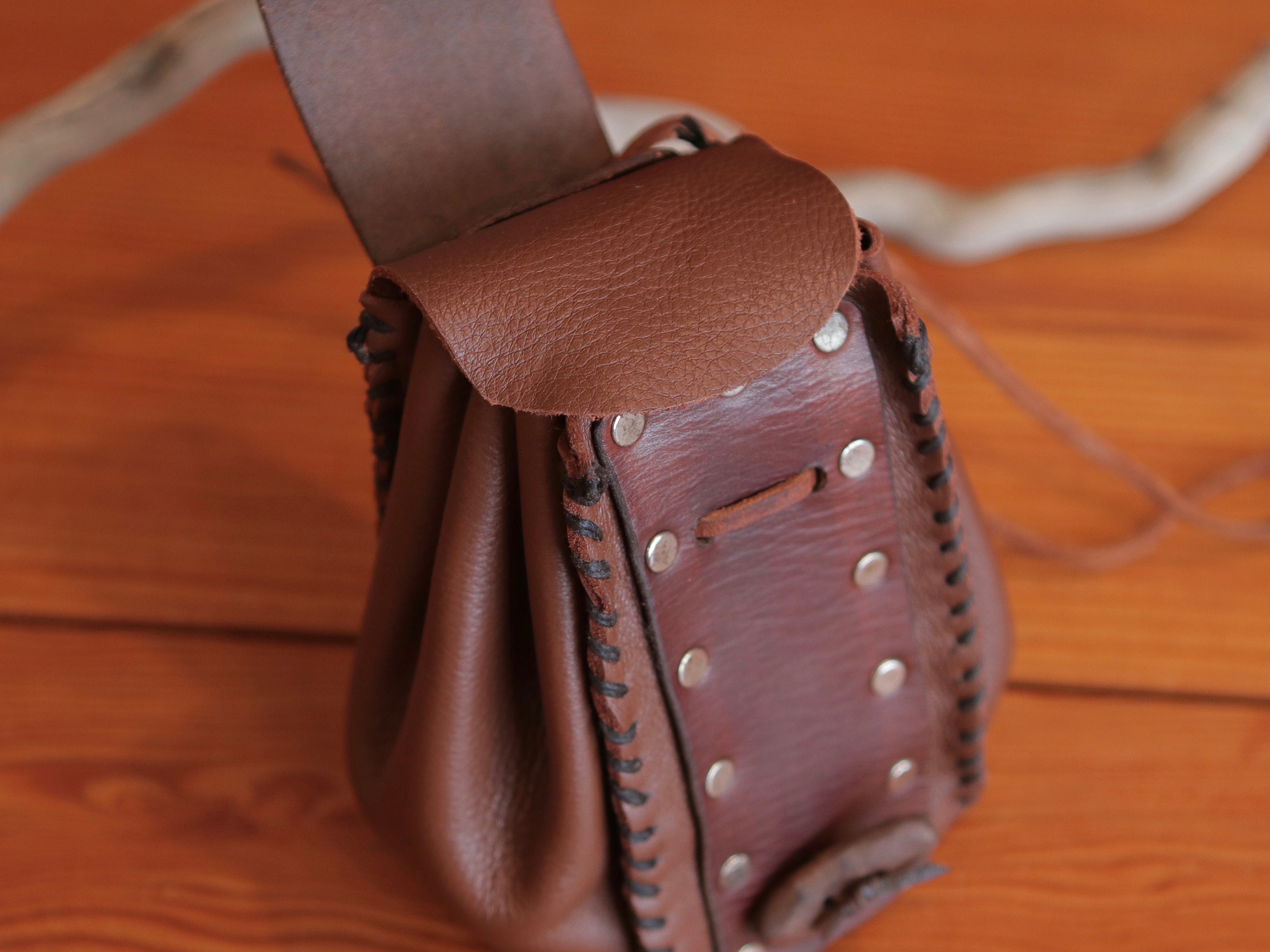 Leather Drawstring Pouch *** DIY Digital Pattern*** - Etsy