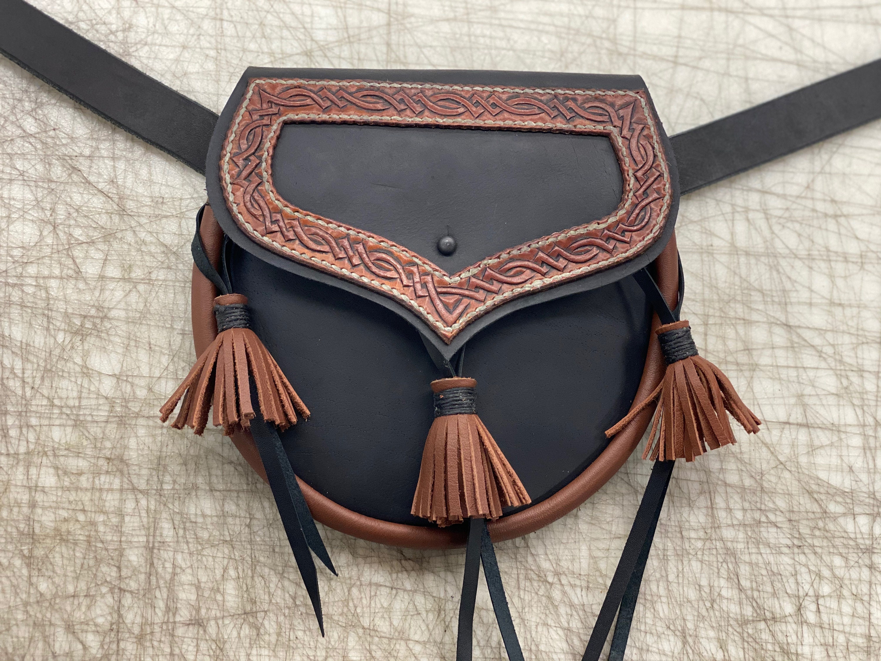 Leather Rob Roy Sporran DIY Pattern - Etsy