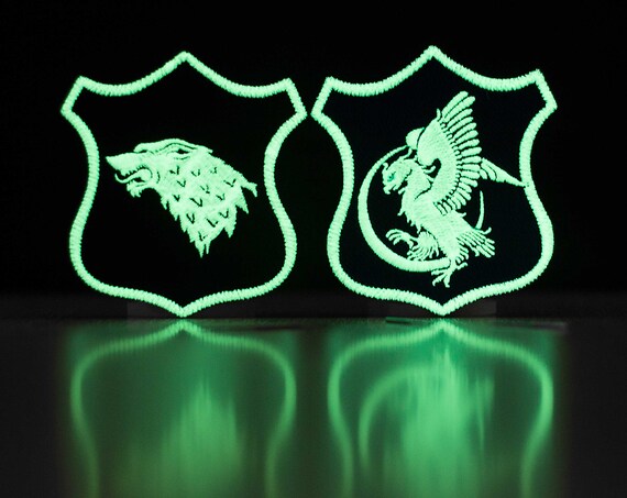 Glow In The Dark Custom Patches Etsy