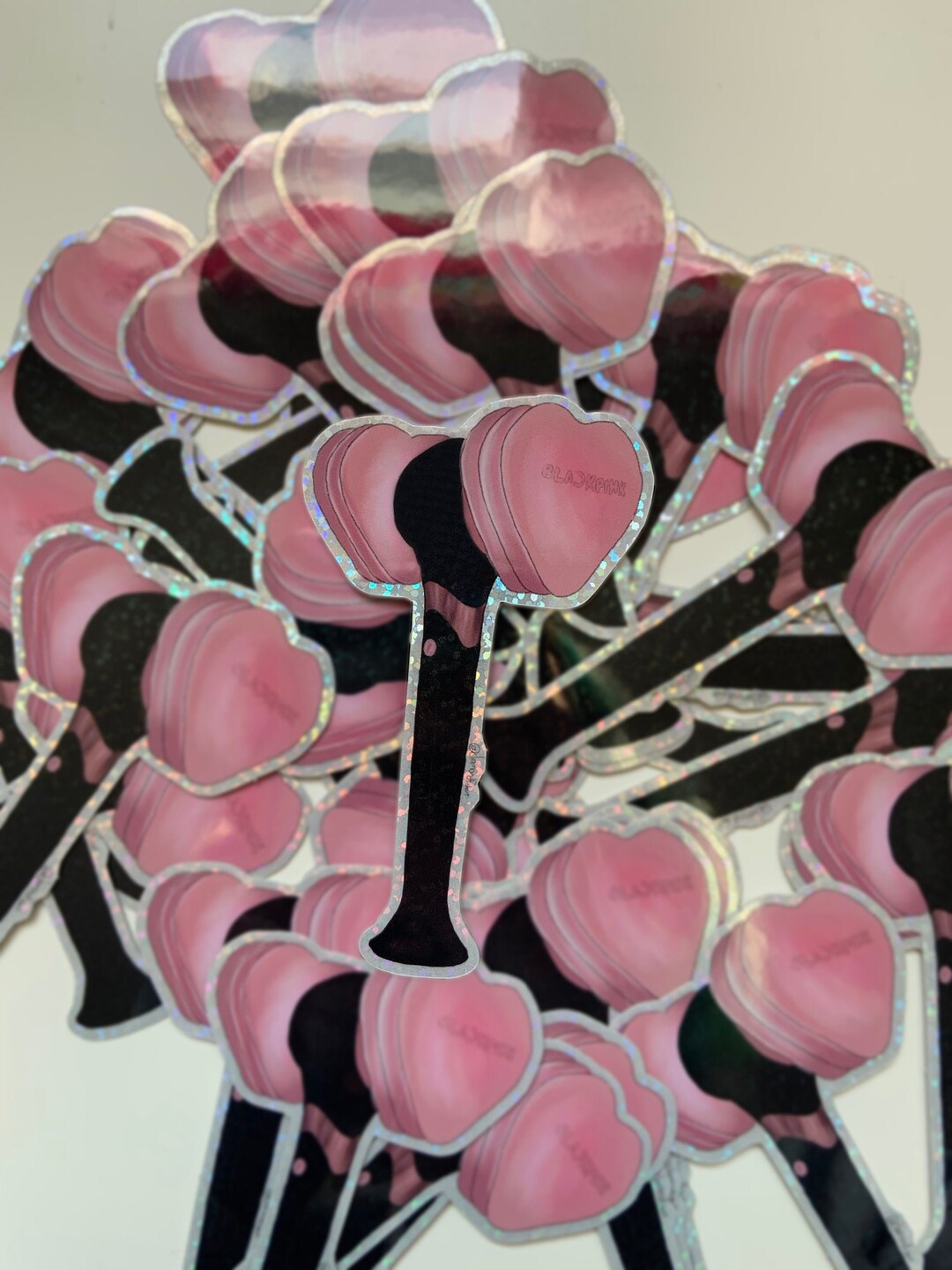 BLACKPINK LIGHTSTICK STICKER Glitter Bl-ping-bong Kpop Sticker - Etsy