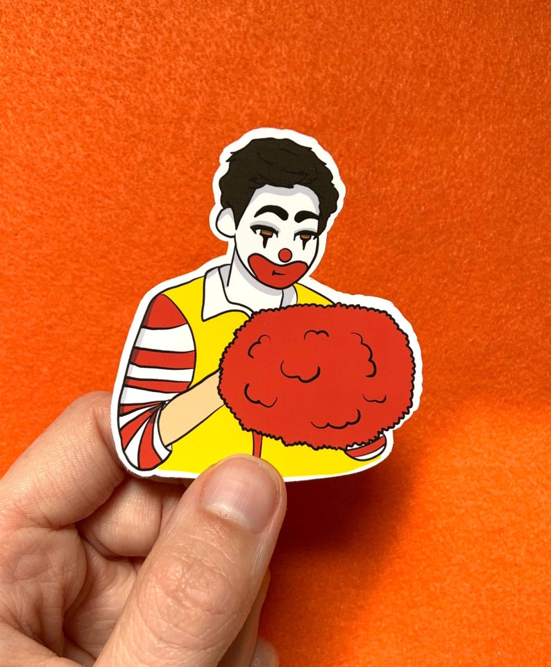 CLOWN MEME Stickershinee Key Halloween Costume Funny Sticker - Etsy