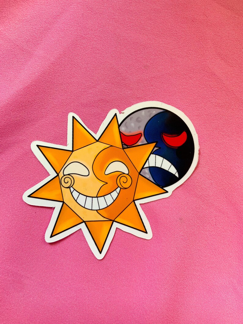 Fnaf Sticker Set Sundrop Moondrop Glam Rock Freddy Etsy España