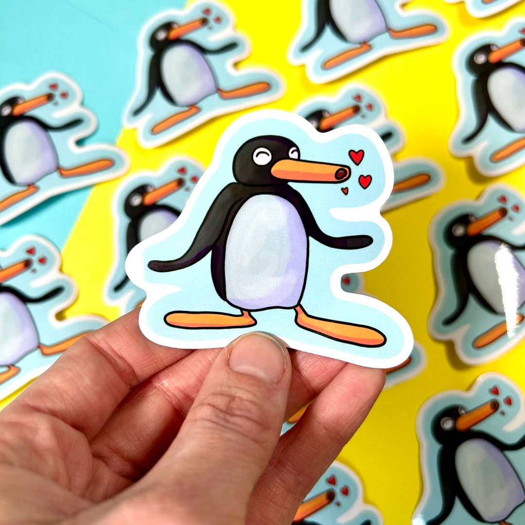 PINGU NOOT NOOT Inspired Sticker~ 90’s, Y2k, Childhood Nostalgia - Etsy