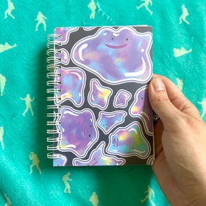 REUSABLE STICKER BOOK Ditto Bubbles and 90s Sticker Nostalgia 4x6 ...