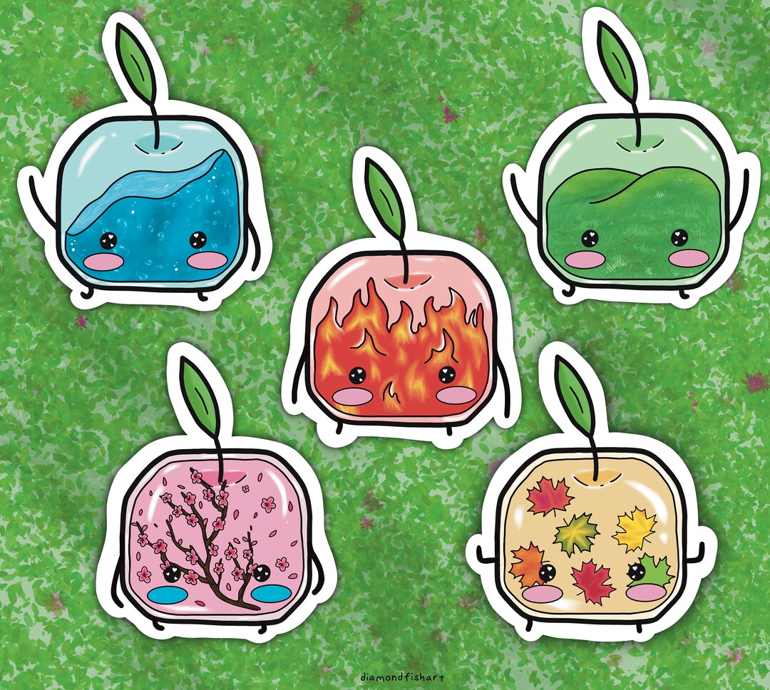 STARDEW VALLEY JUNIMO Stickers ~ Junimo Jar Vinyl Stickers, Seasonal ...