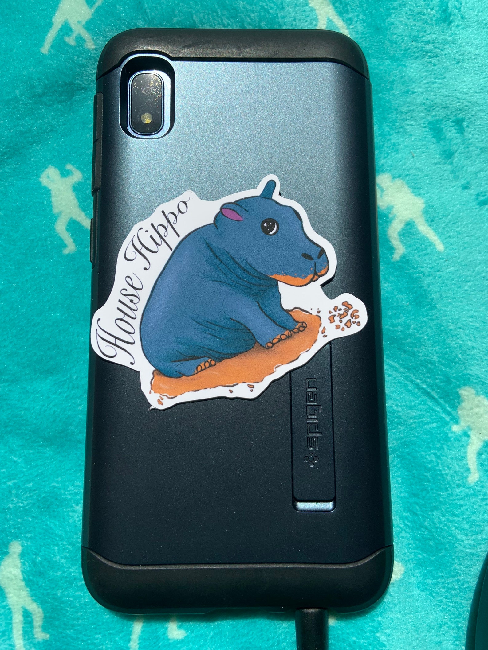 HOUSE HIPPO STICKER 90s / Early 2000s Canadian Commercial - Etsy