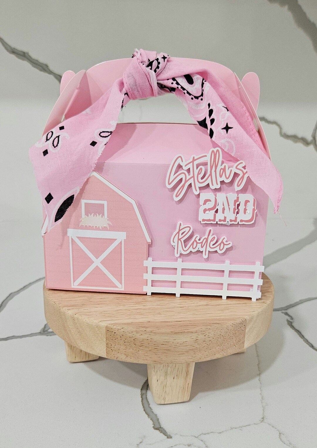 Party Treat Boxes My First Rodeo Party 2nd Rodeo Favor Boxes ...