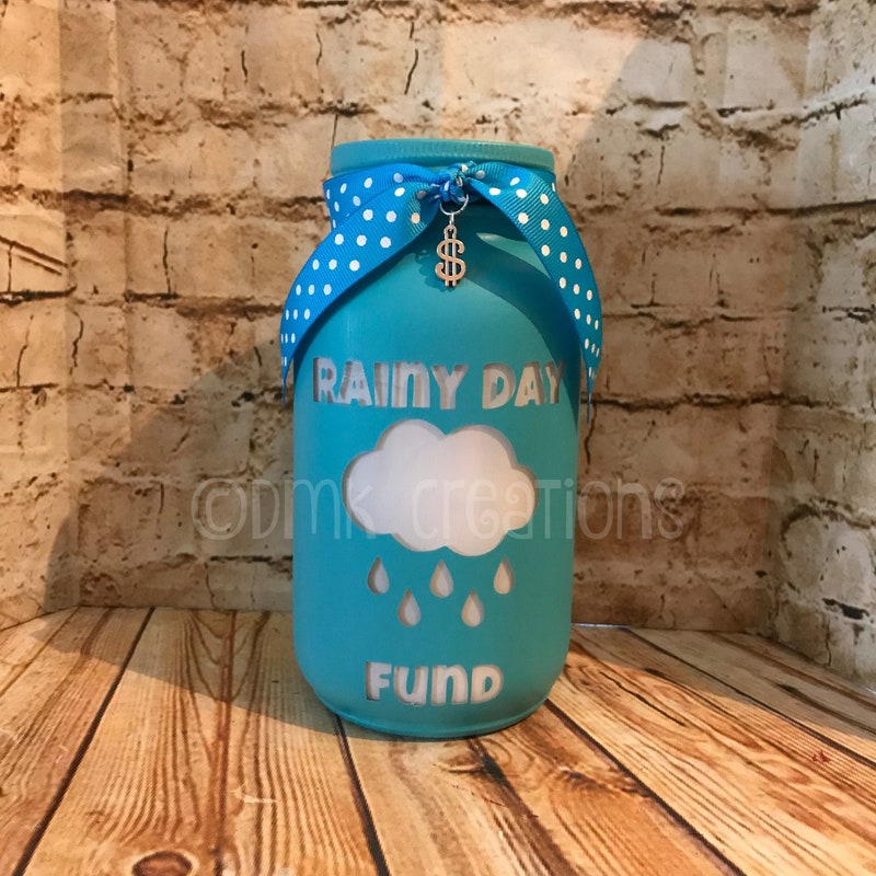 Rainy Day Money Jars - Etsy
