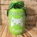 Video Game Fund Painted Mason Jar Bank video game video game | Etsy