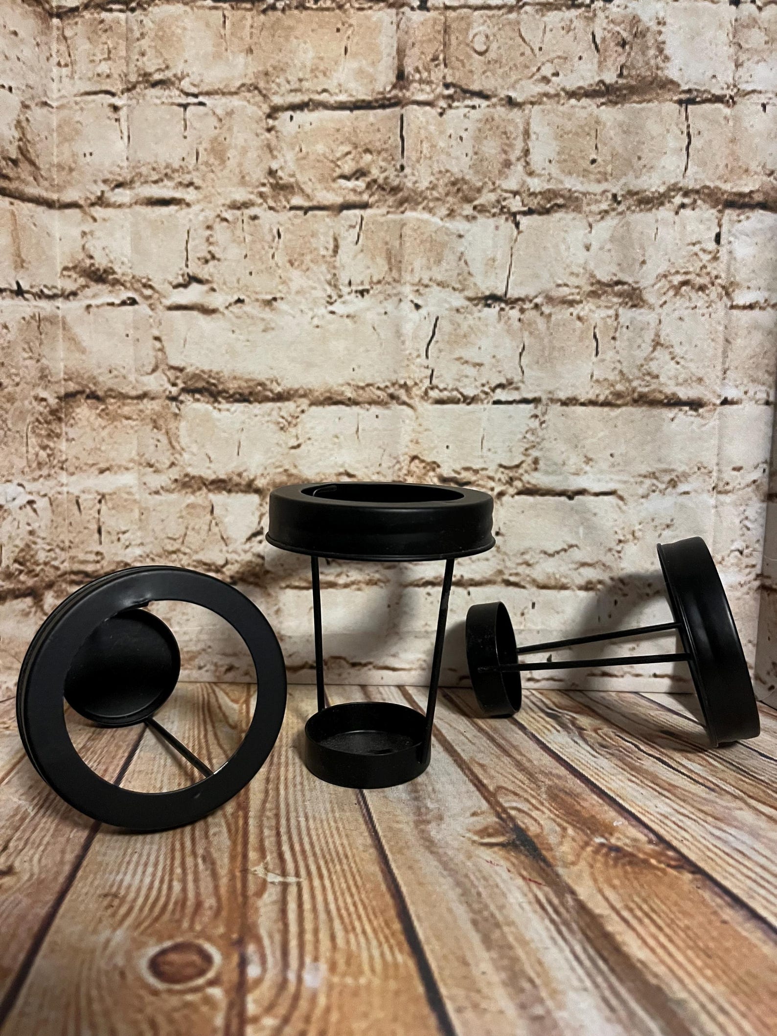 Mason Jar Tea Light Candle Insert, Regular Mouth, Black Metal - Etsy