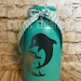 Dolphin Painted Mason Jar Tea Light Candle Holder, Dolphin, Ocean ...