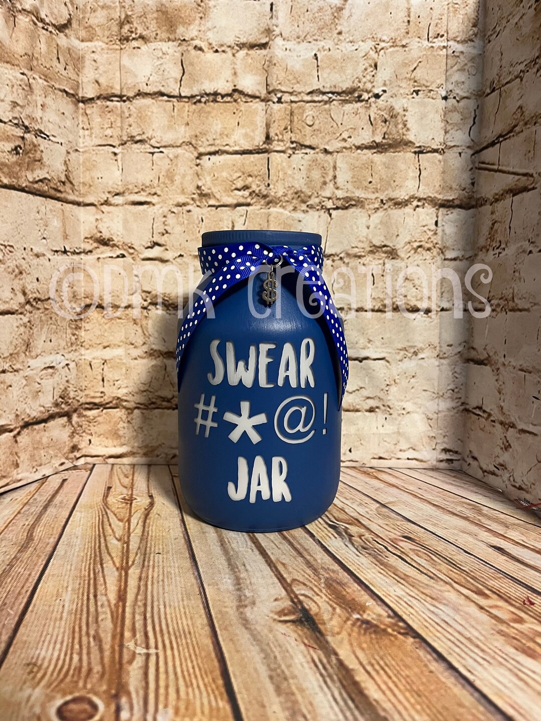 Swear Jar Painted Mason Jar, Cuss Jar, Bad Word Jar, Bank, Piggy Bank ...