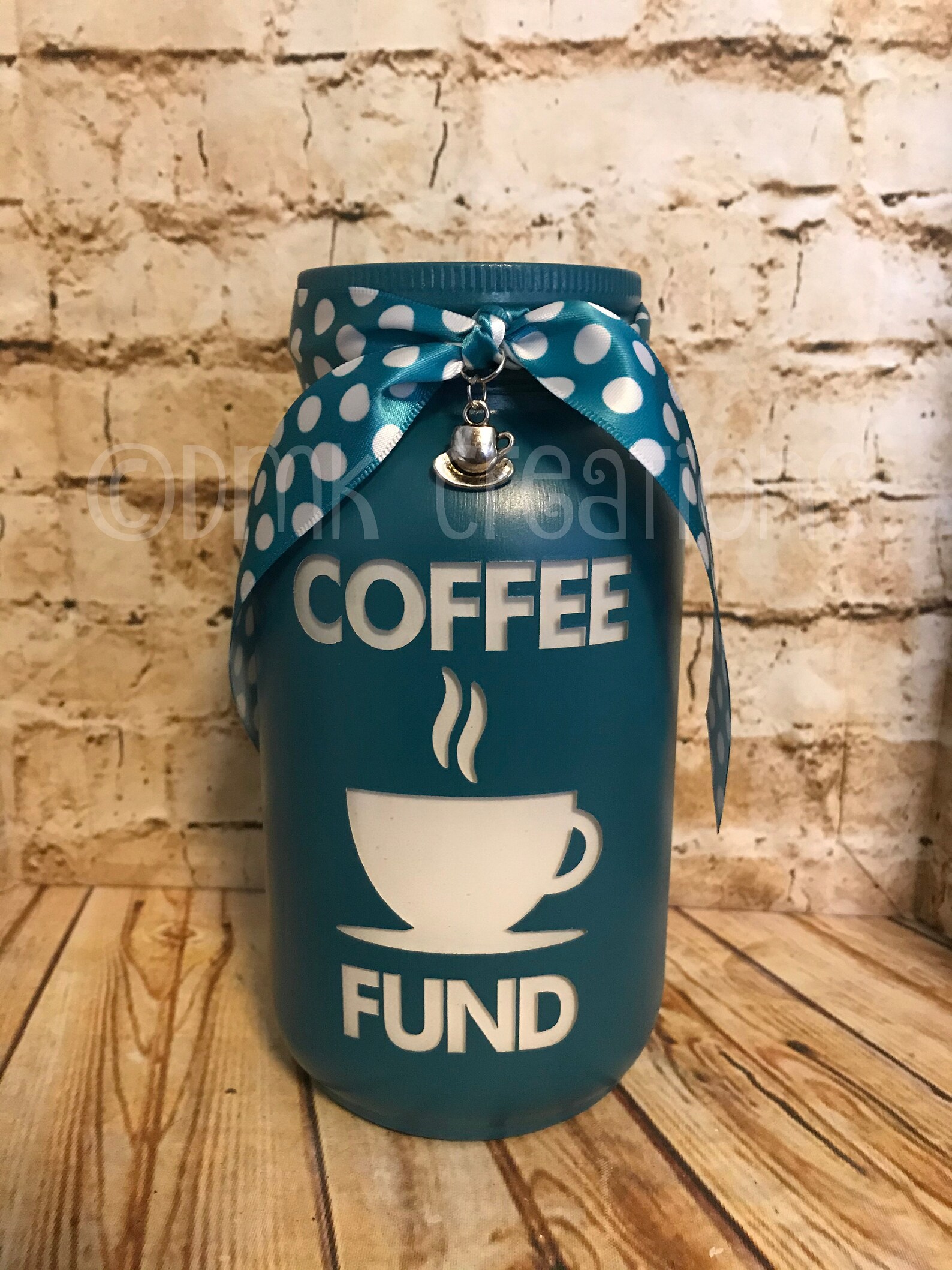 Coffee Fund Painted Mason Jar Bank coffee fund coffee bank | Etsy