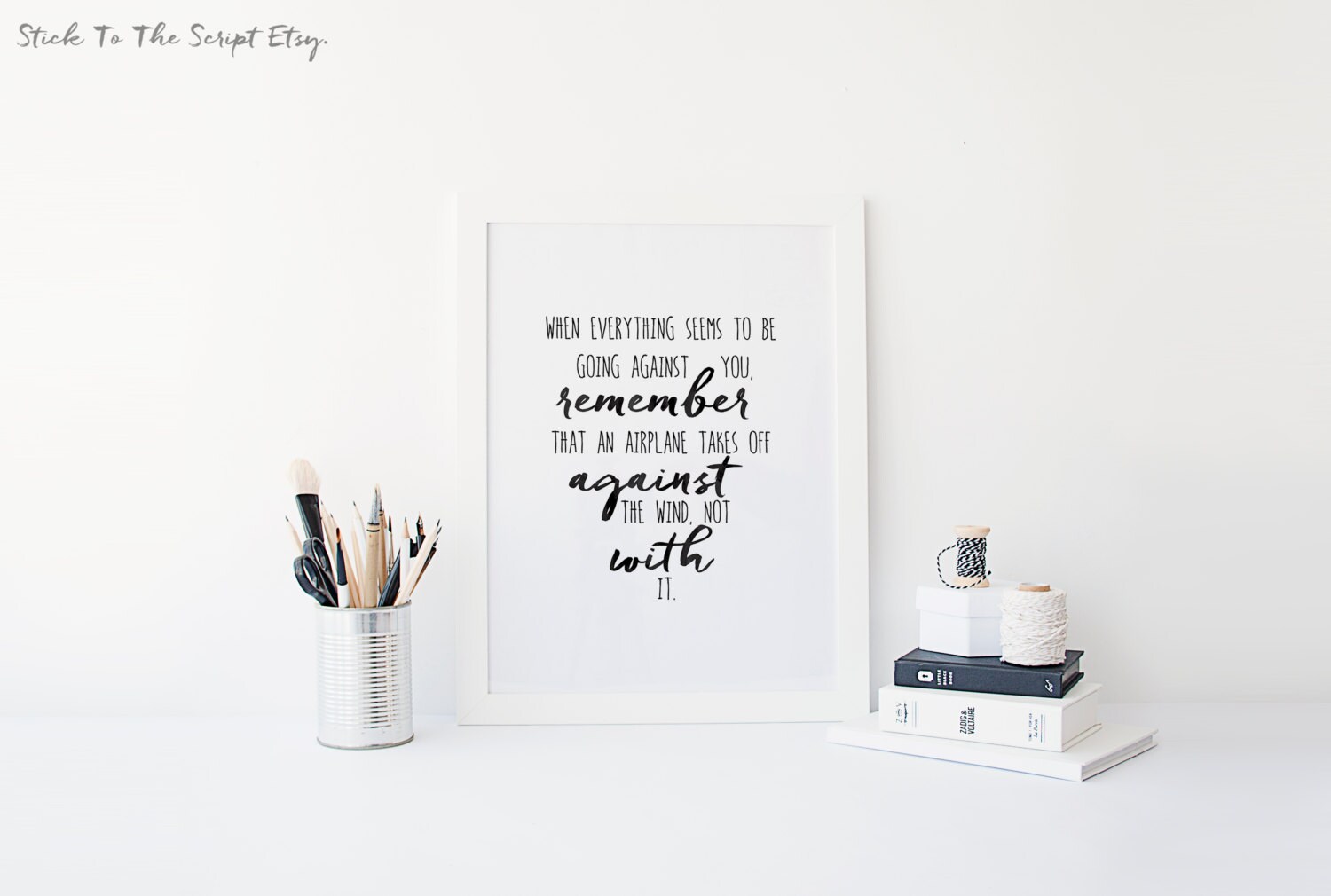 Inspirational Print Printable Quote Wall Art Motivational - Etsy