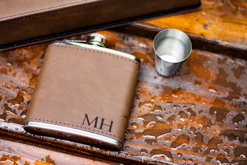Personalized Flask Groomsmen Gift Flask Gift Set for - Etsy