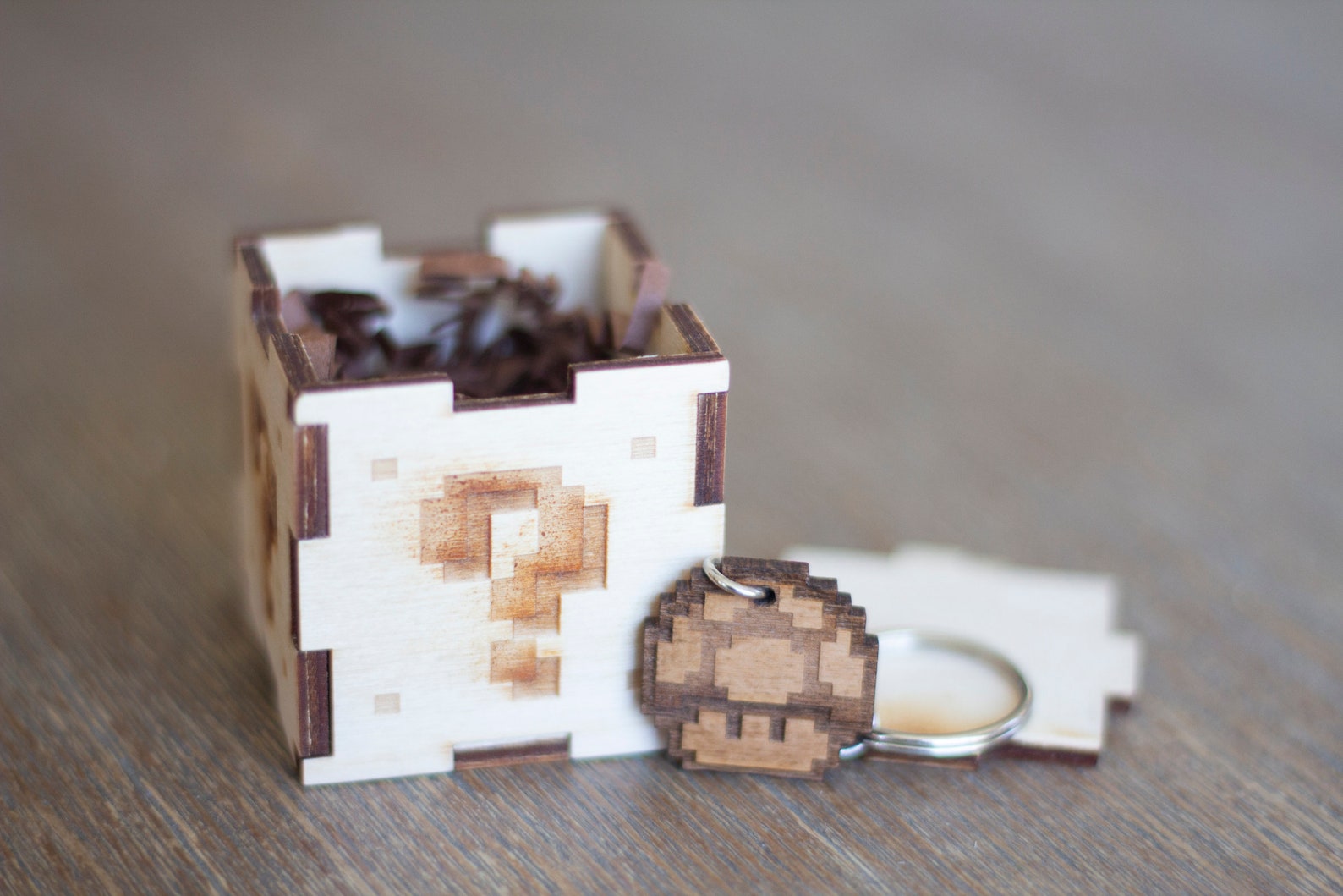 Geek Gift Retro 8 Bit Gamer Keychain Gift for Him Men's | Etsy