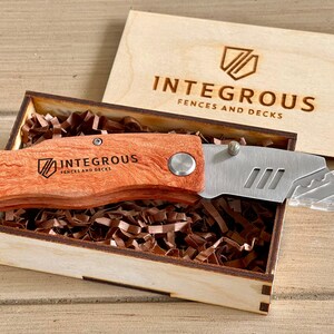 Personalized Utility Knife, Client Gift, Corporate Gift Mens Gift Box ...
