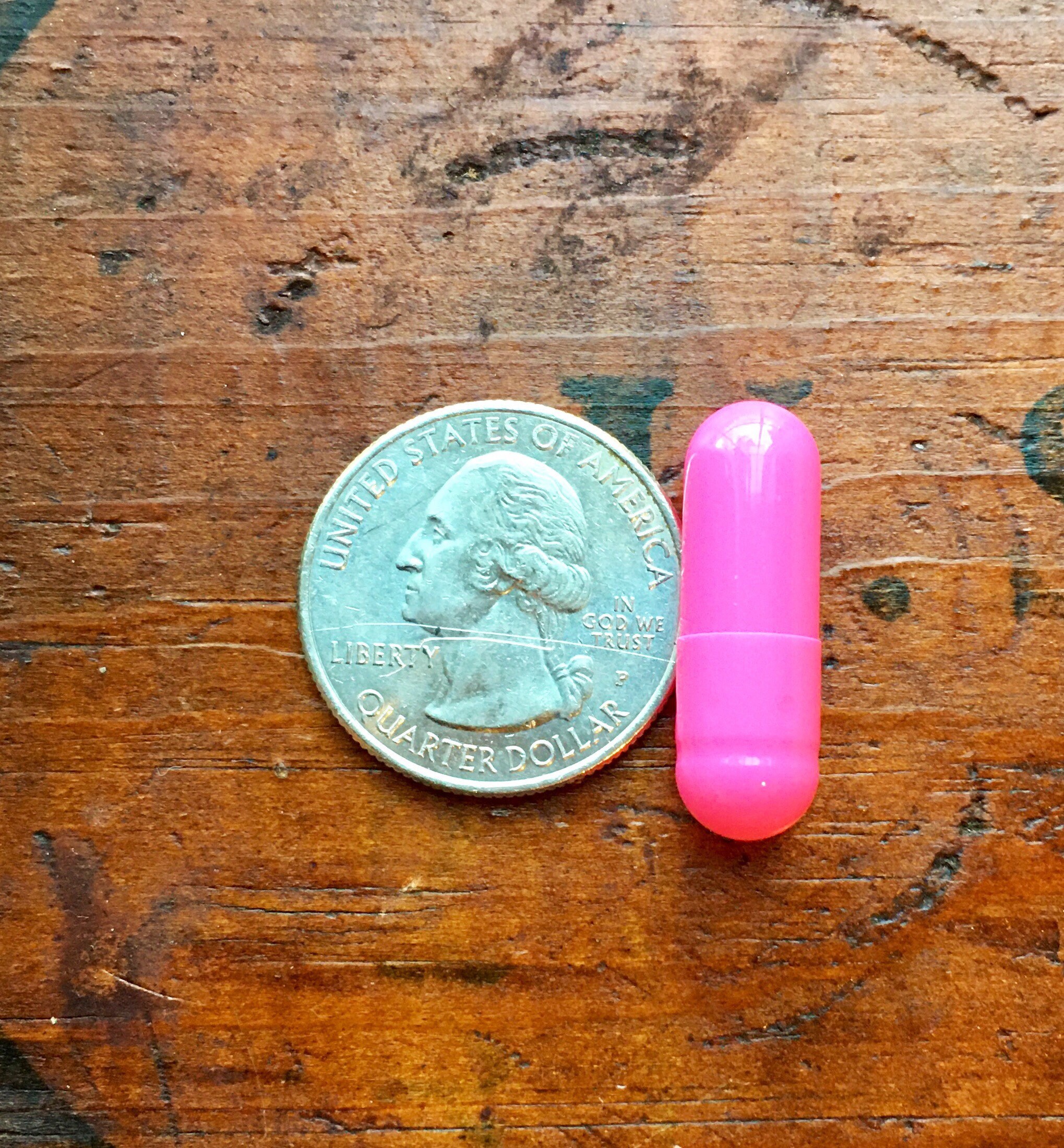 Empty Pink Gelatin Pill Capsules for Crafting Resin | Etsy