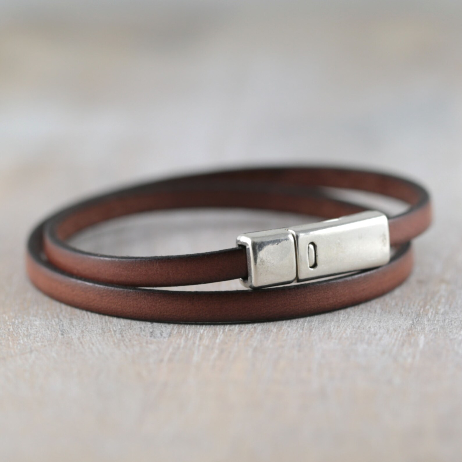 Multiwrap Bracelet. Hipster Men Bracelet. Brown Elegant Unisex - Etsy