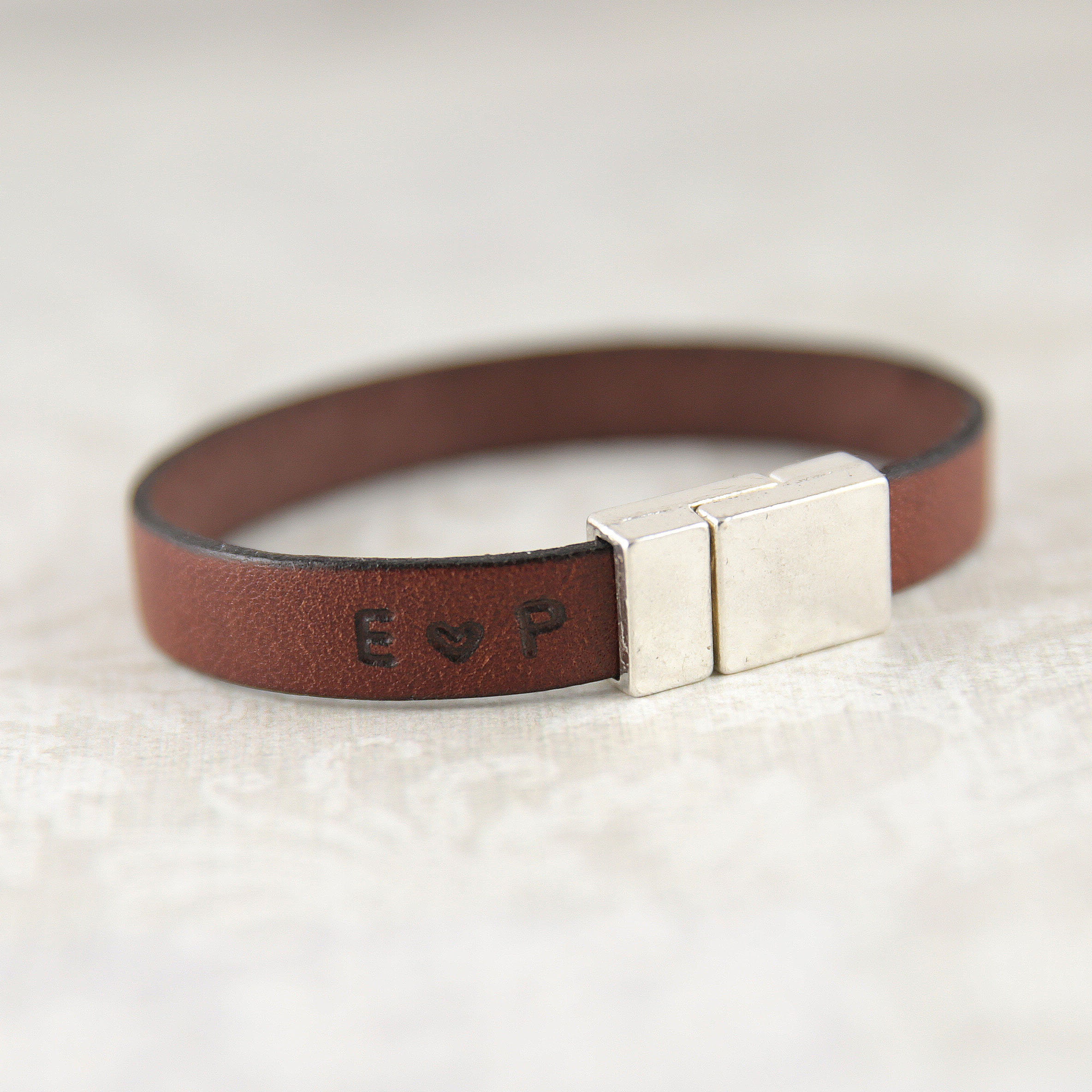 Personalized Leather Bracelet for Men Mens Custom Bracelet - Etsy Australia