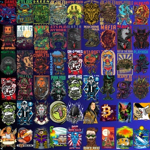 300 Graphics Design, Cool, Premium, High Quality Transparent PNG Bundle ...