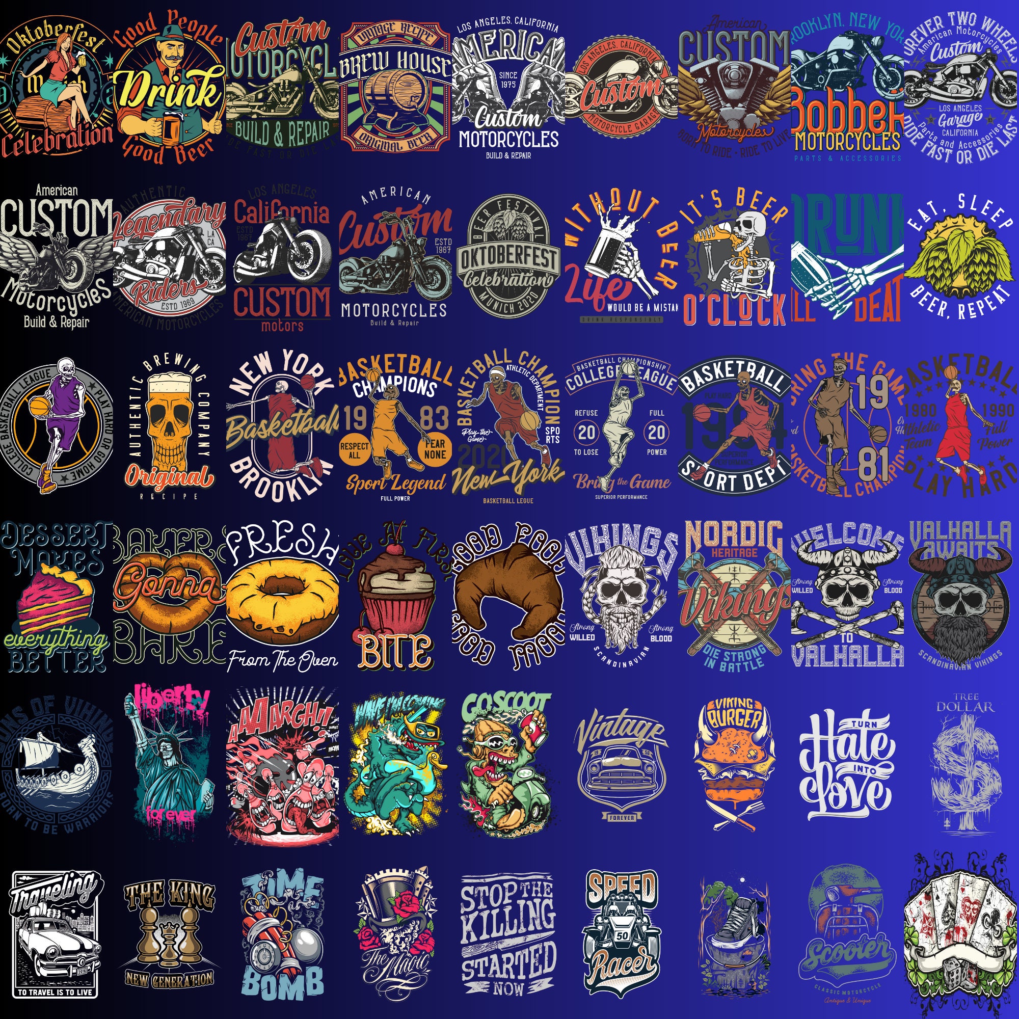 300 Graphics Design, Cool, Premium, High Quality Transparent PNG Bundle ...