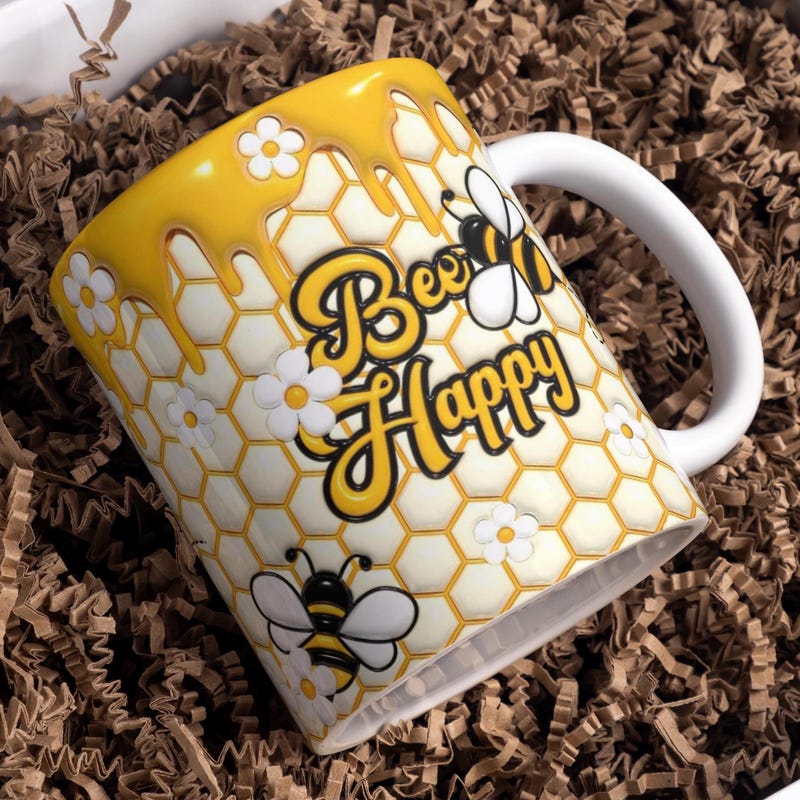 Honey Bee Custom Mug - Etsy